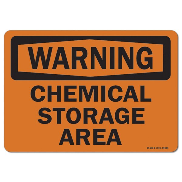 Signmission Safety Sign, OSHA Warning, 12 Signmission Safety Sign, OSHA Warning, 12